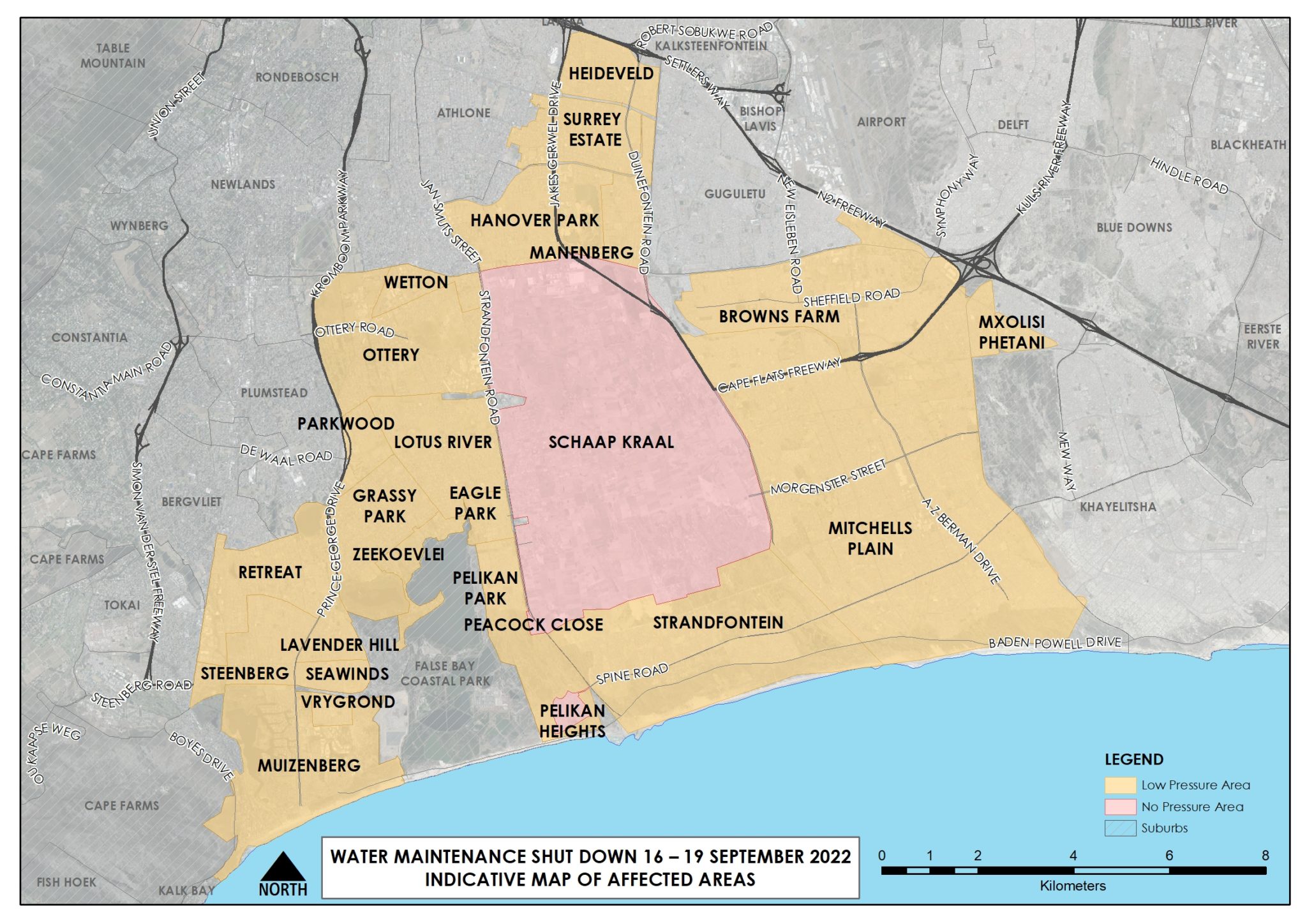 Reminder: Water disruptions on Cape Flats - Smile 90.4FM