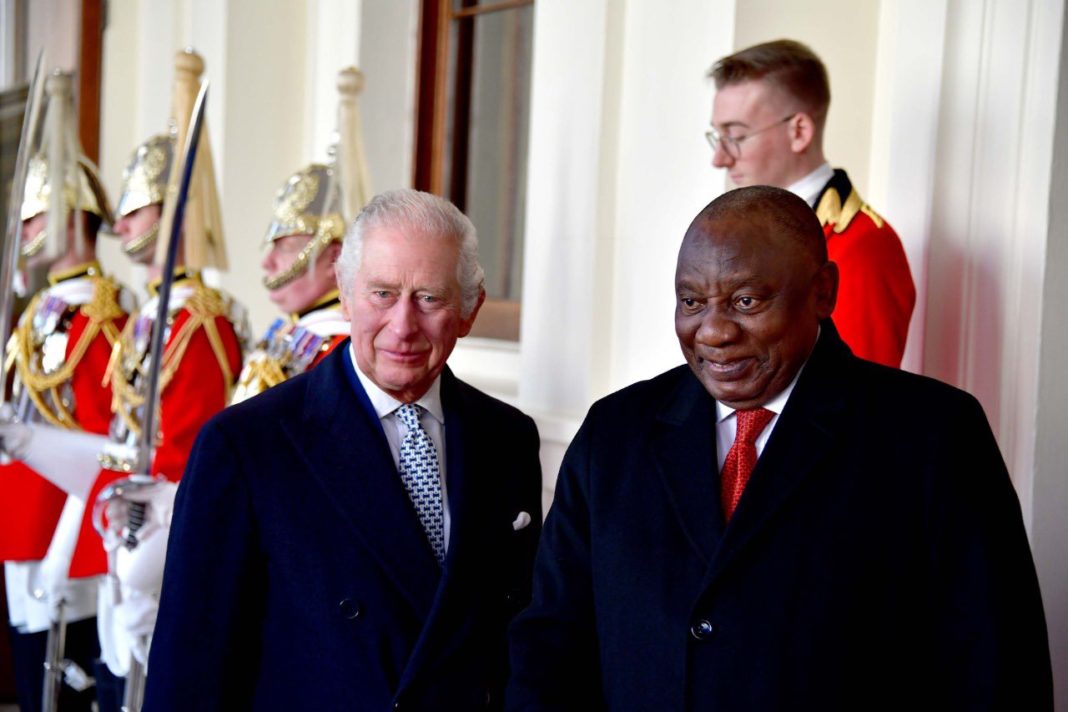 PHOTOS: King Charles III welcomes SA President Cyril Ramaphosa to the ...