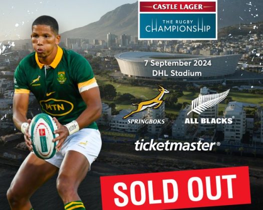Springboks vs All Blacks at DHL Stadium sold out! - Smile 90.4FM