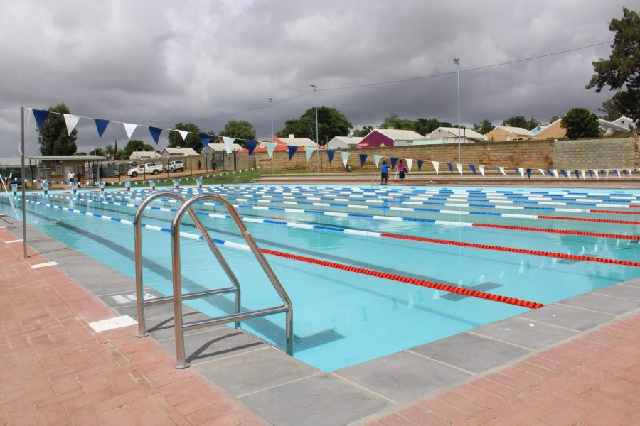 A new public swimming pool opens in Malmesbury