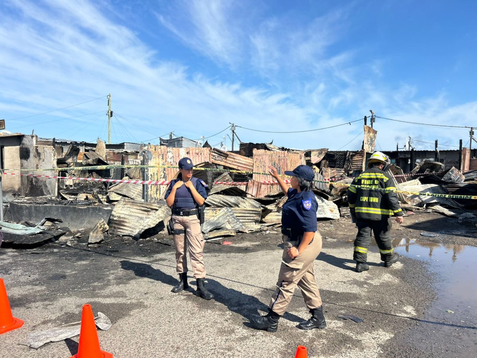 One Dead, Dozens Displaced in Masiphumelele Fire - Smile 90.4FM