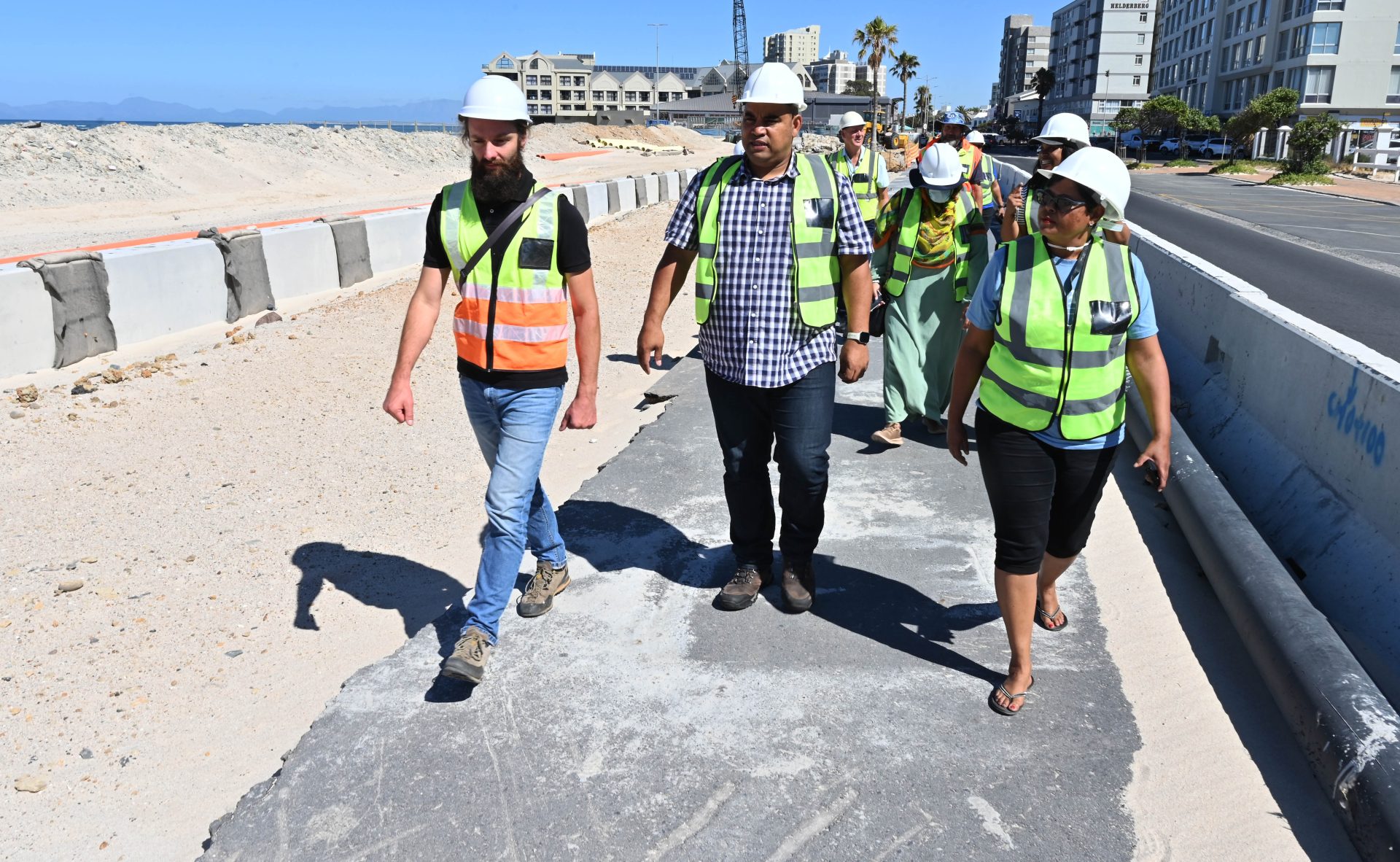 ICYMI: Beach Road in Strand impacted by seawall construction over ...